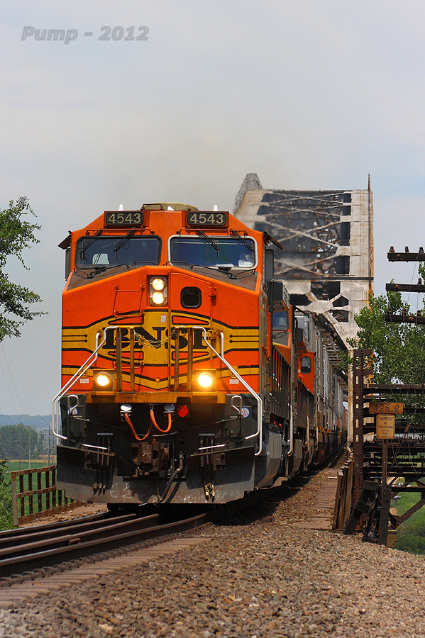 Westbound BNSF Intermodal Train